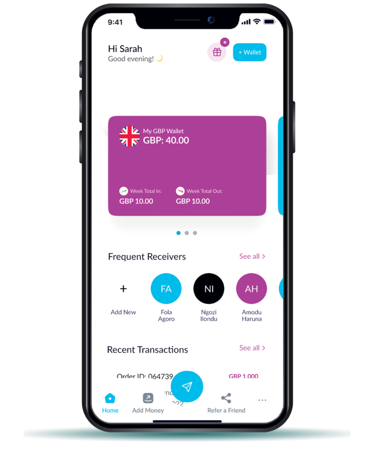 Money Transfer – DT&T Accounts